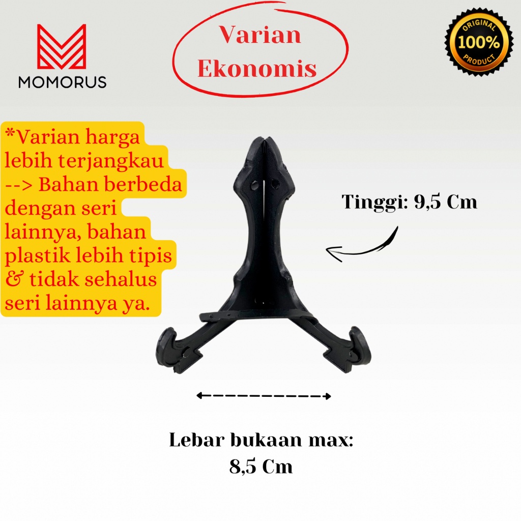 Jual Kaki Frame Segitiga Stand Holder Piring Hias Koin Kuno Dudukan ...