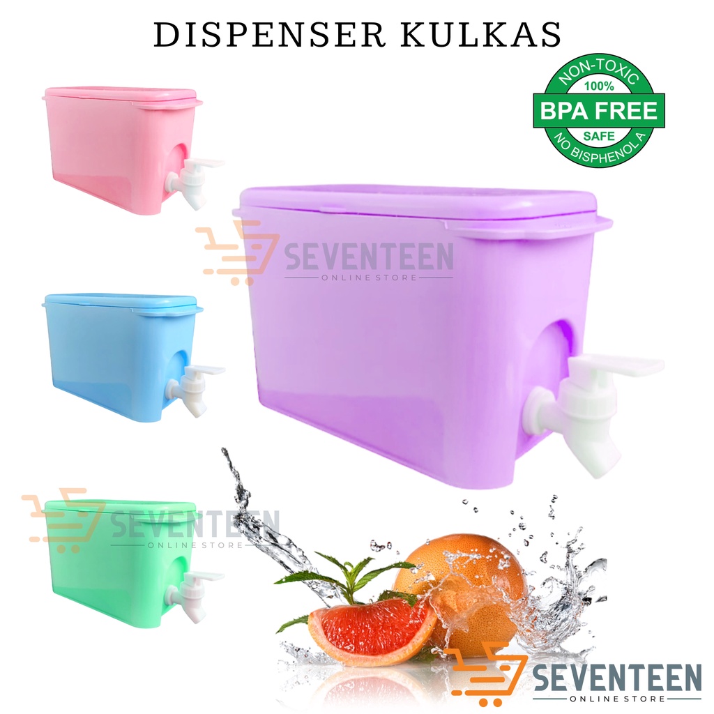Jual SEVENTEEN DISPENSER KULKAS 2 LITER DISPENSER KRAN AIR TEMPAT AIR ...