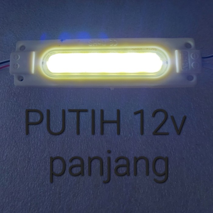 Jual lampu led modul 6818 cob 12v putih white 12 volt 6 mata led cob 2.4w - Putih OBY27 (5pcs ...