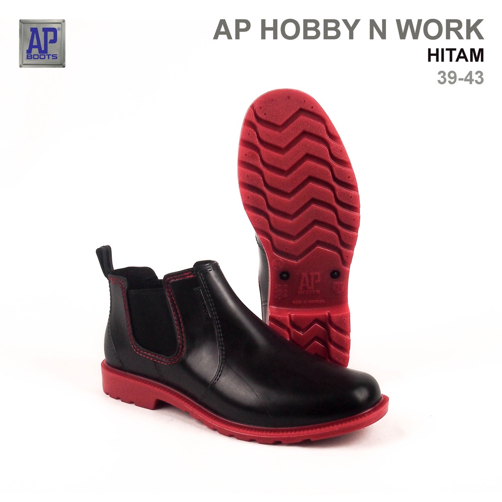 Jual AP Boots Hobby N Work - Sepatu Boot PVC | Shopee Indonesia