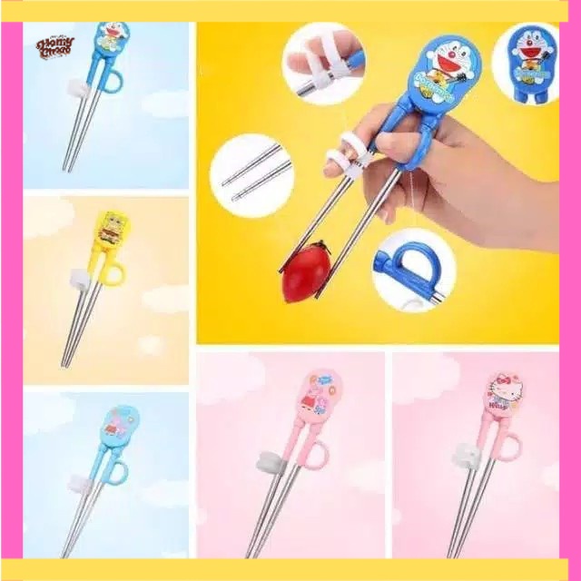 Jual ( OTP ) Sumpit Karakter Sumpit Training Untuk Anak anak | Shopee ...