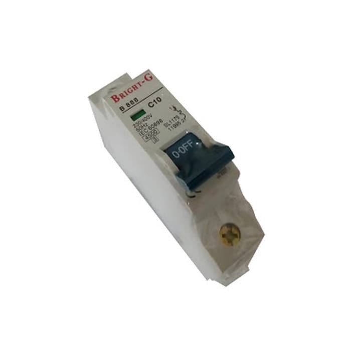 Jual Saklar MCB Bright-G MCB 10A C10 1P B 888 BRIGH BRIGHT 23000V 50Hz ...