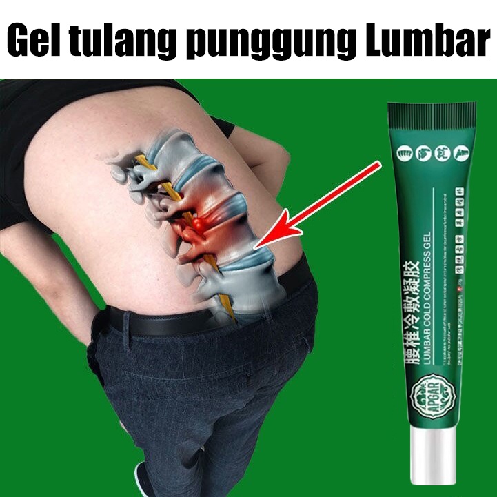 Jual Lumbar cream Gel kompres dingin tulang punggung Lumbar Gel pereda ...