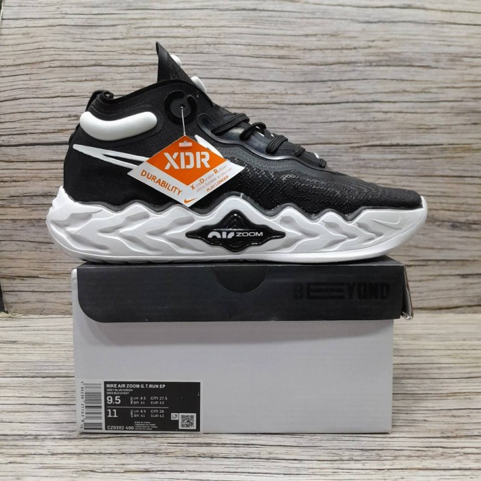 Jual Sepatu Lari Zoom GT Run Black White | Shopee Indonesia