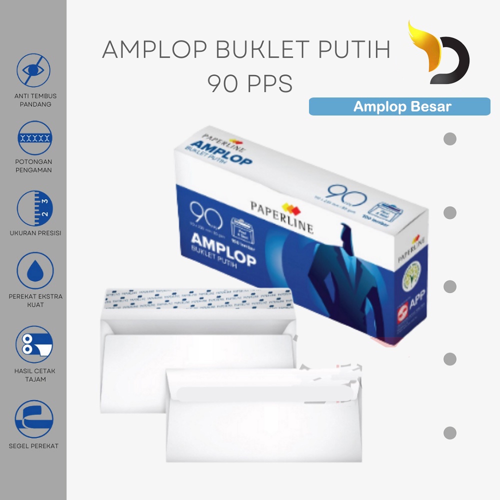 Jual Amplop Putih Polos Besar Untuk Kondangan Sumbangan Surat Menyurat ...