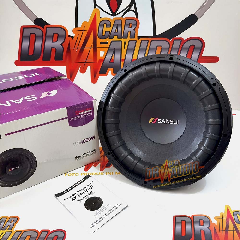 Jual Subwoofer Sansui SA-W12DVC Double Magnet Double Voice Coil ...