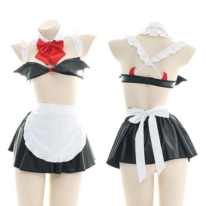 Jual Preorder Kawaii Anime Cosplay Devil Costume Sexy Lingerie Set