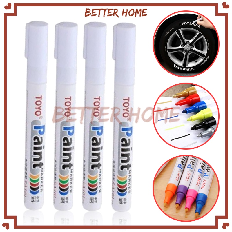 Jual Karet Car Tyre Paint Marker Permanent/Paint Marker Original Warna ...