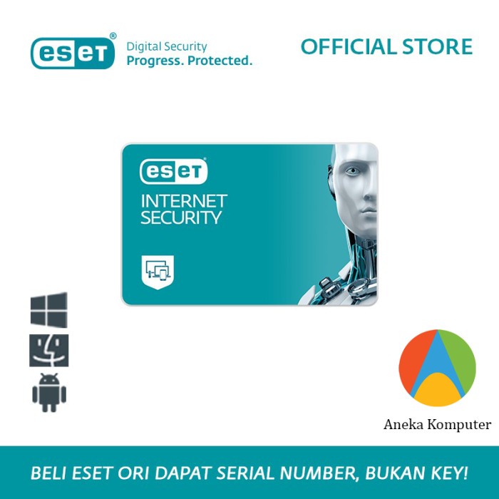 Jual Antivirus ESET Internet Security 1 Komputer 1 Tahun | Shopee Indonesia