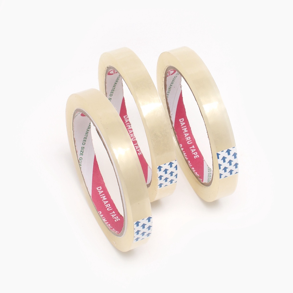 Jual DAIMARU - Isolasi 1/2 inch x 72yard Selotip Varian - Roll | Shopee ...
