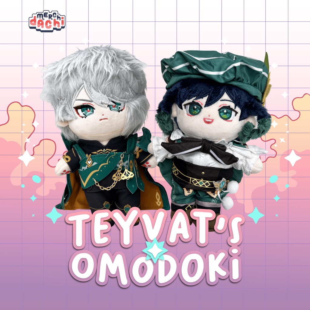 Jual Boneka Omodoki genshin Impact Alhaitam, Venti, Xiao, Zhongli ...