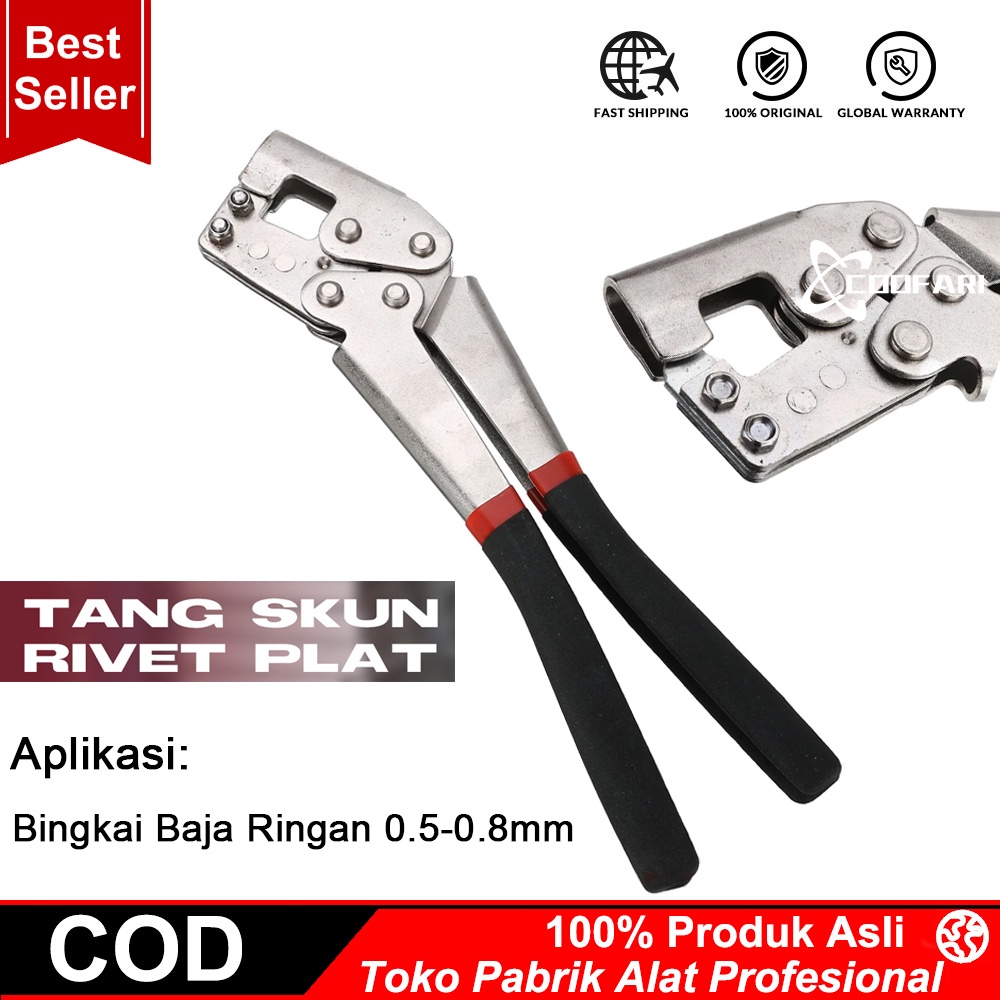 Jual Tang Penjepit Baja Ringan Penjepit Plat Besi / Alat Penyambung ...