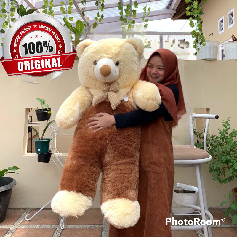 Jual boneka Jojon jumbo ukuran 1 meter boneka beruang jumbo termurah ...