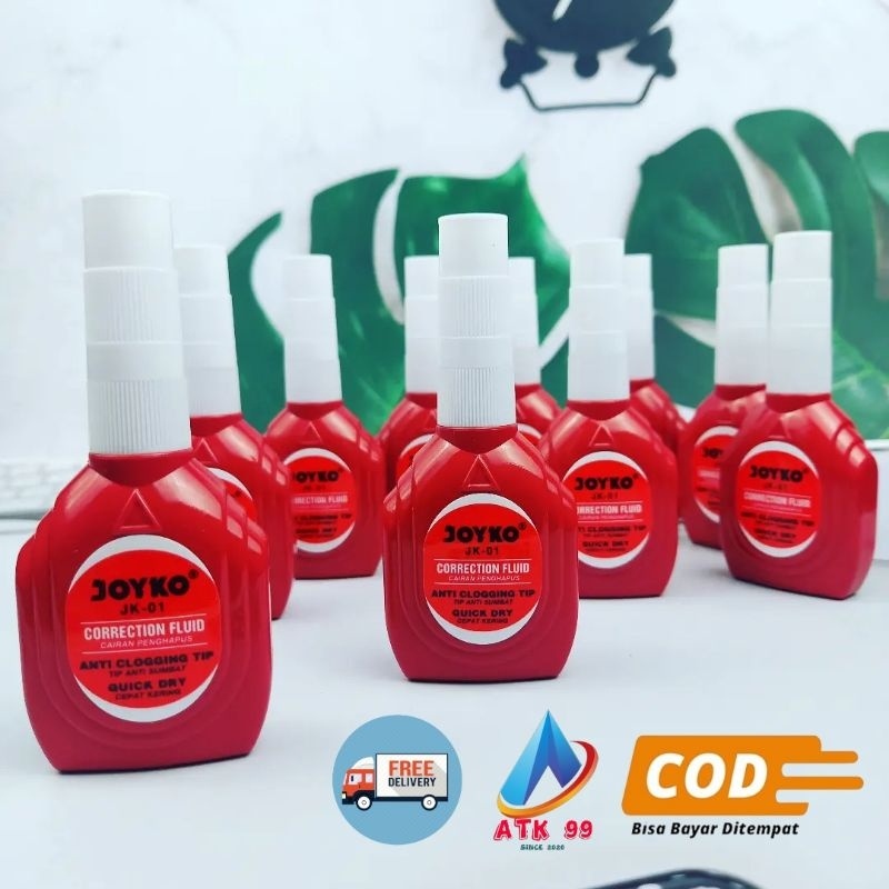 Jual 12 Pcs Tipe Ex Cair JOYKO JK-01/Tipe ExCair/Correction Pen/Tipex ...