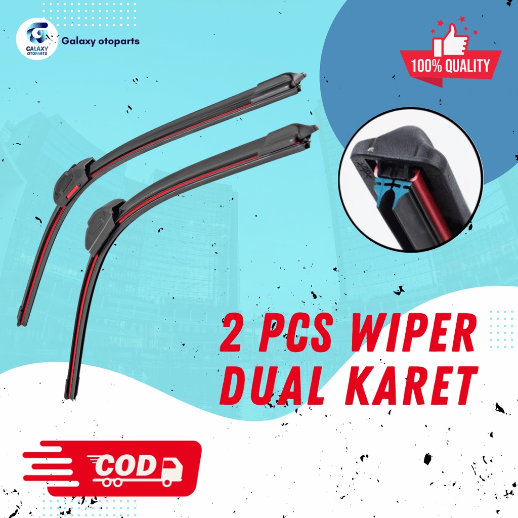 Jual Wiper Dual Blade Mazda CX-9 Wiper Dual Blade Mobil Frameless Dual ...