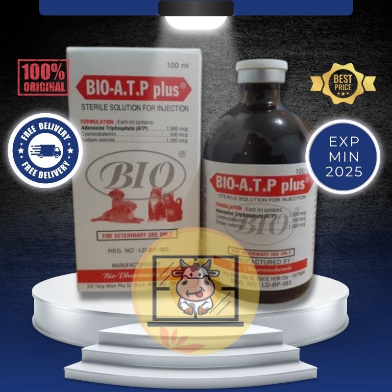 Jual Bio ATP Plus @100ml - Vitamin Lengkap Plus ATP Untuk Energi Ternak ...