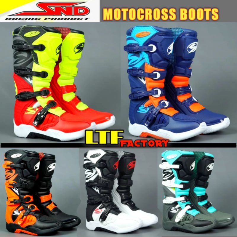 Jual SND Racing Boots - Sepatu Adventure Enduro Trail Off-Road ...