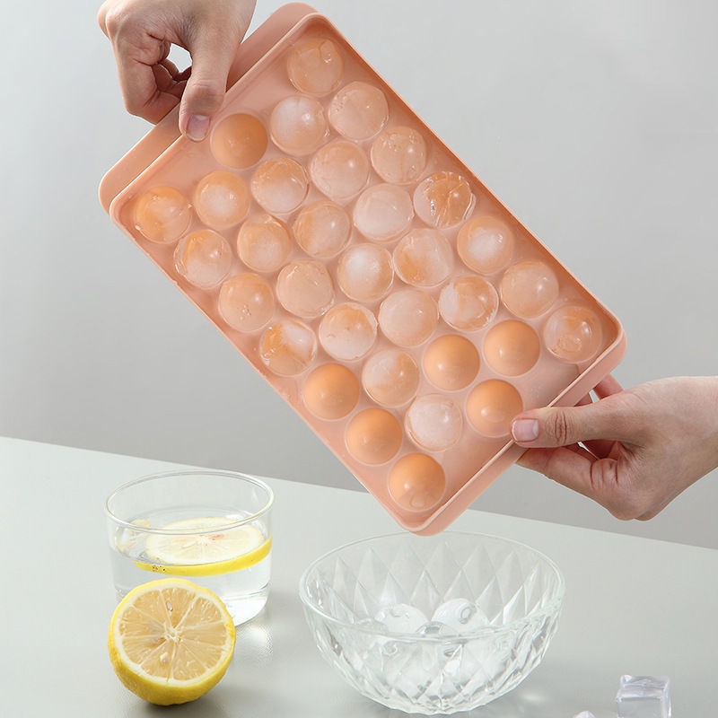 Jual Cetakan Es Batu Bulat Cetakan Puding Jelly Bulat Kapasitas Cetak ...