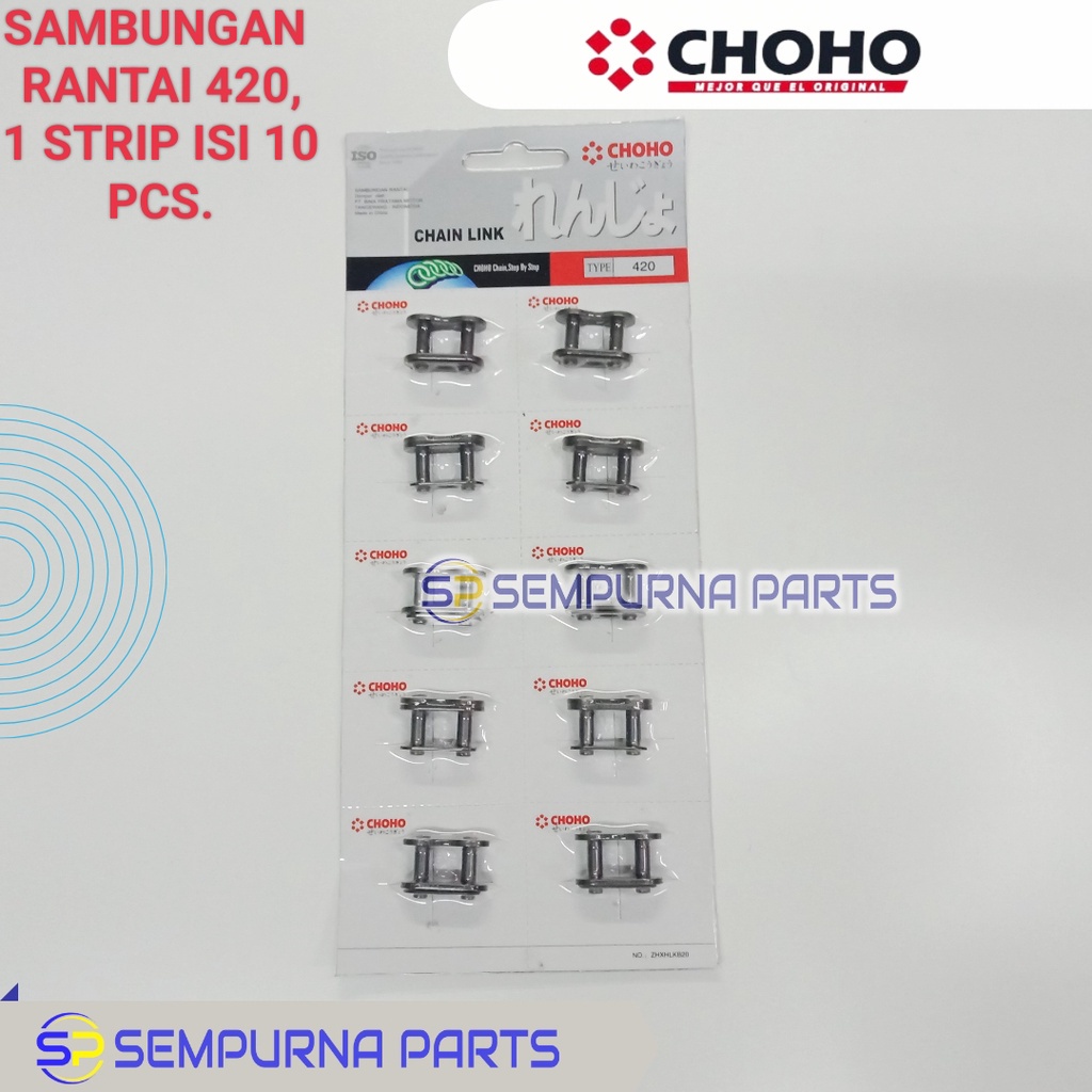 Jual SAMBUNGAN RANTAI 420 (1 STRIP ISI 10 PCS) - CHOHO | Shopee Indonesia