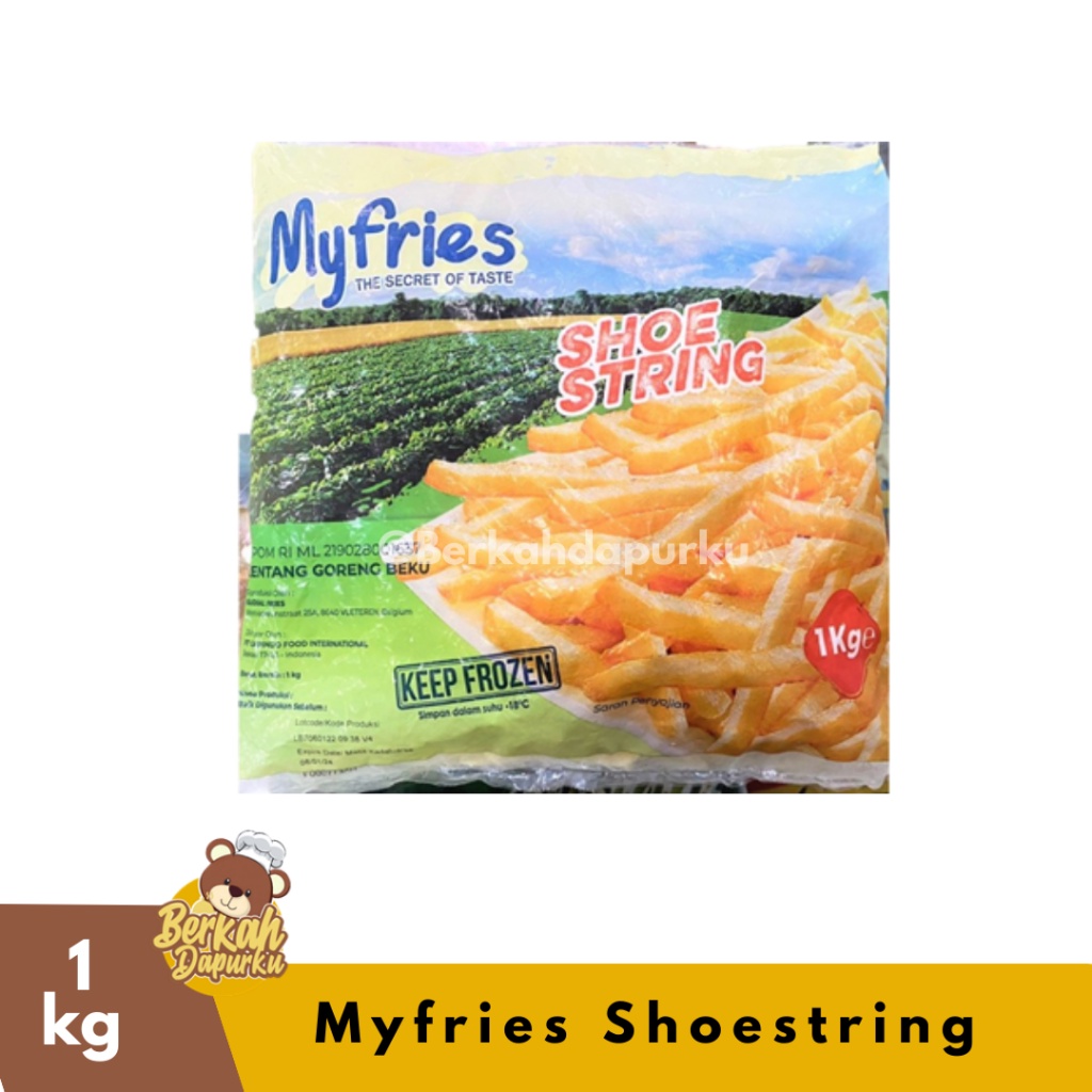 Jual MyFries Shoestring 1kg Kentang Goreng | Shopee Indonesia