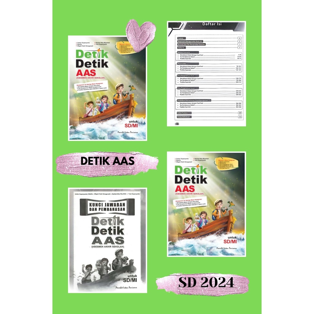 Jual Buku Detik Detik AAS SD 2023/2024 Intan Pariwara | Shopee Indonesia