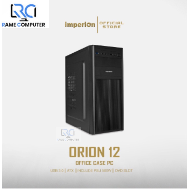 Jual Computer Case / PC Case Imperion ORION 12 / Casing Gaming Komputer ...