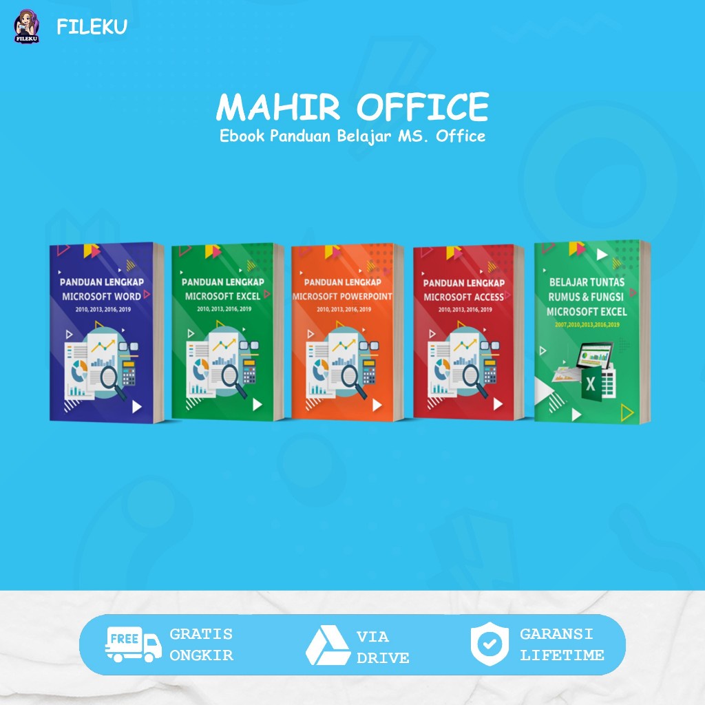 Jual PANDUAN LENGKAP MAHIR OFFICE BUNDLE - TUTORIAL - WORD EXCEL PPT ACCESS | Shopee Indonesia