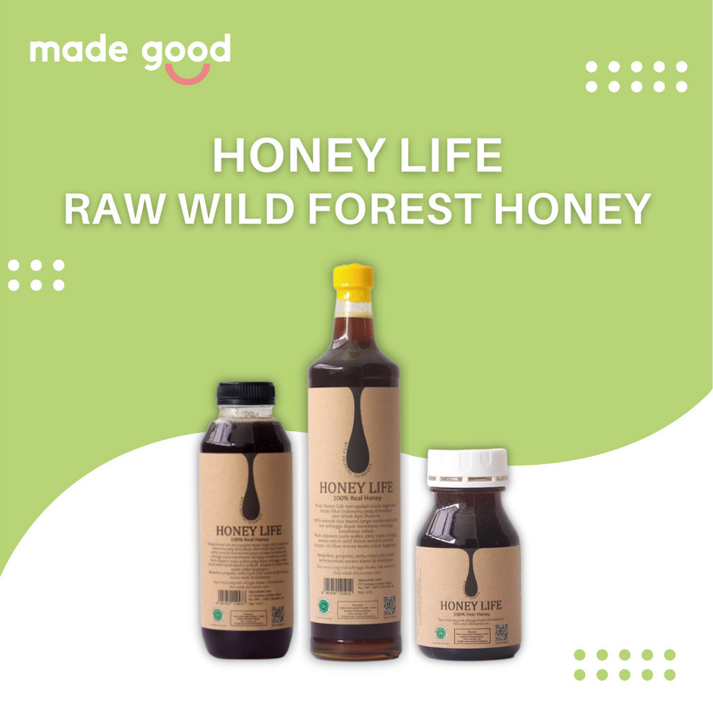 Jual Honey Life Raw Wild Forest Honey Madu Hutan Asli Suku Baduy ...