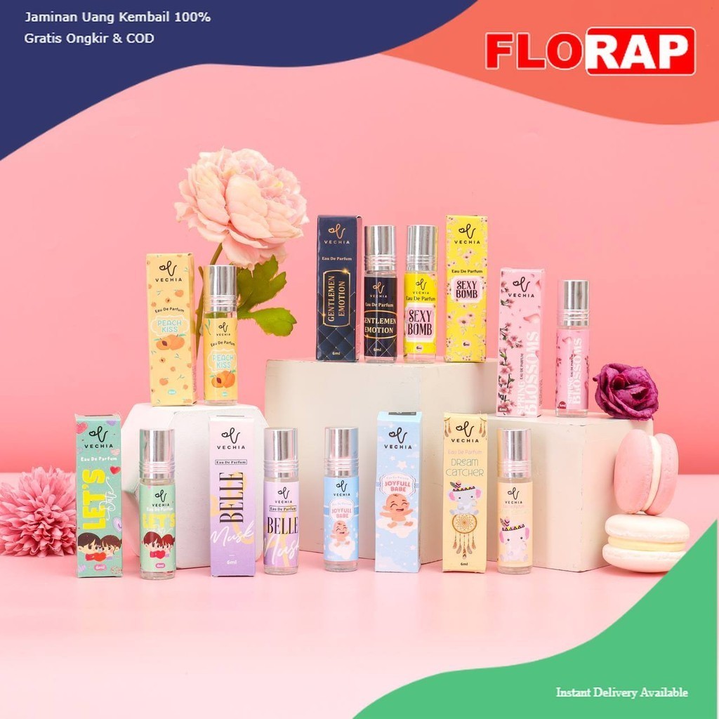 Jual PARFUM ROLL ON VECHIA 6 ML ORIGINAL | Shopee Indonesia