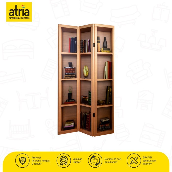 Jual Atria Pembatas Ruangan Motif Rak Ruina Canvas Divider 180X120.6X2 ...