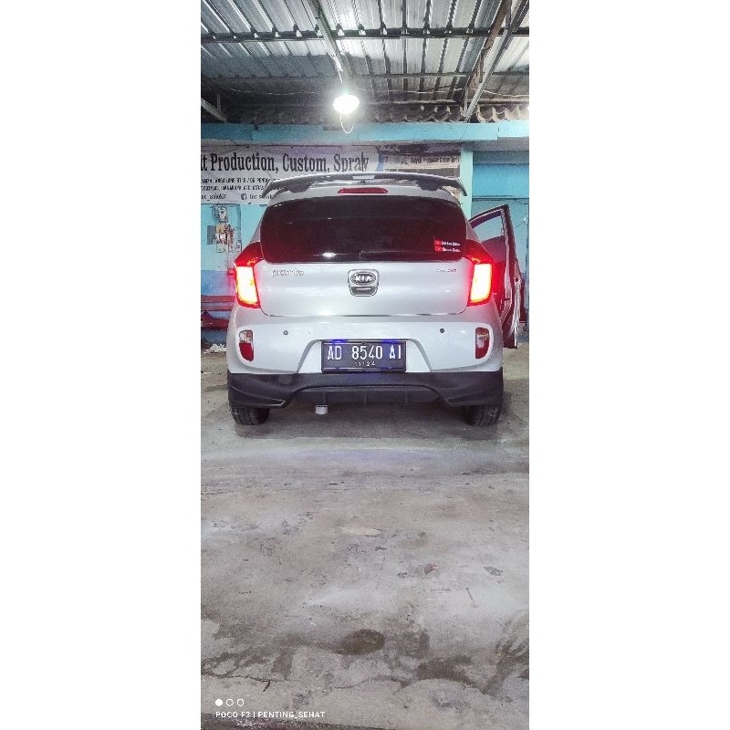 Jual Bodykit Belakang Kia Picanto Body Kit Bahan Asli Duraplek | Shopee ...