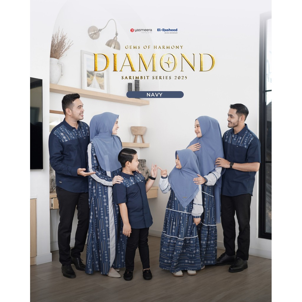 Jual READY Sarimbit keluarga 2025 Lebaran Baju Couple Yasmeera x ...