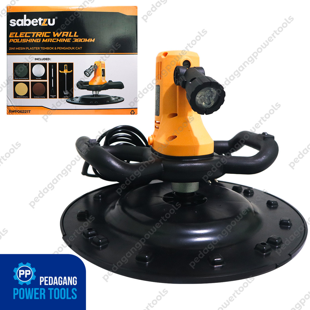 Jual SABETZU EWP06221T Mesin Pengaduk Cat Semen Alat Perata Plester ...