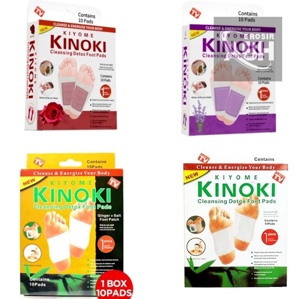 Jual ABH - Kinoki Gold Koyo Kaki isi 10 pcs Detox Foot Pads Herbal ...
