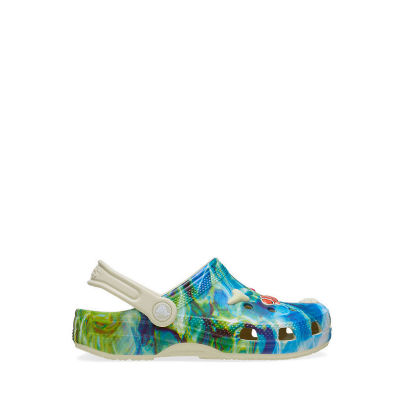 Jual Crocs Classic Under the Sea Kids Clog - Bone | Shopee Indonesia