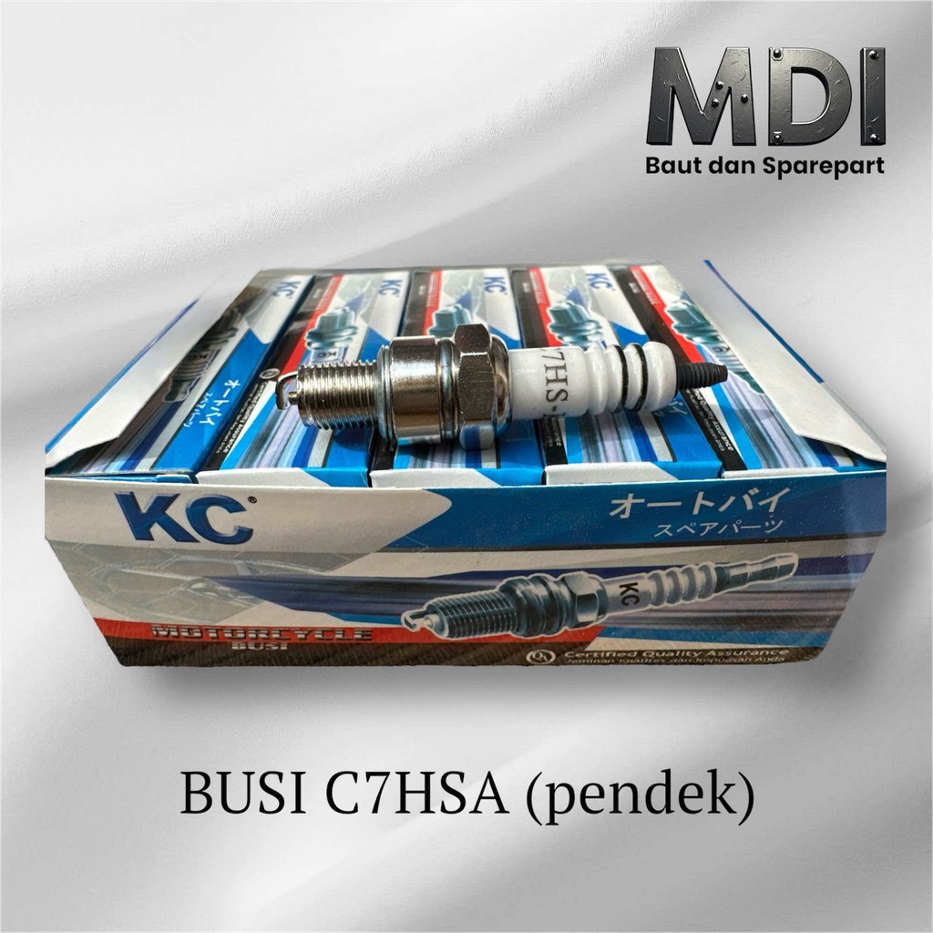 Jual (1 pak/10 pcs ) BUSI C7HSA KC GRAND SUPRA X MIO SPORTY/SMILE REVO ...