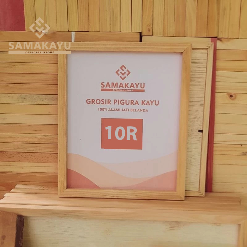 Jual Bingkai Kayu 10R 25 x 30,48 cm / Frame Kayu Pigura Kayu Pinus ...