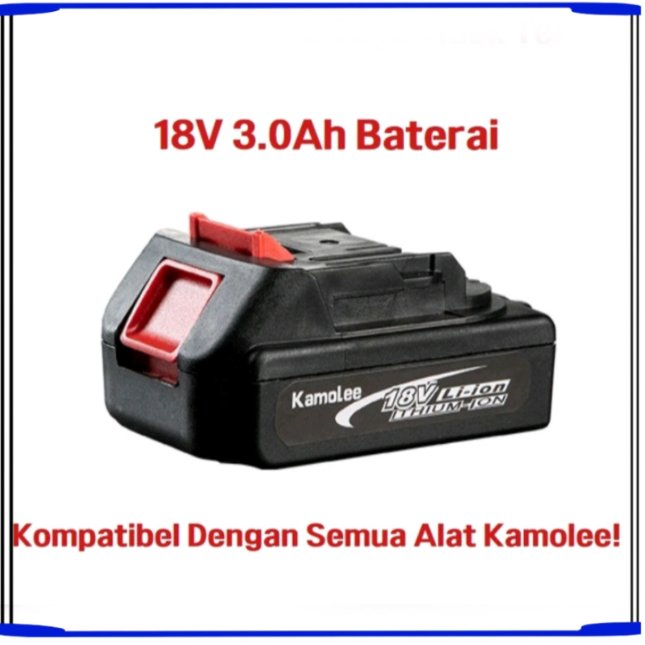 Jual Kamolee 18V 5000mAh/6000mAh/9000mAh/18V/21V Baterai Li-ion bor Baterai tangan/JLD Alat Bor ...