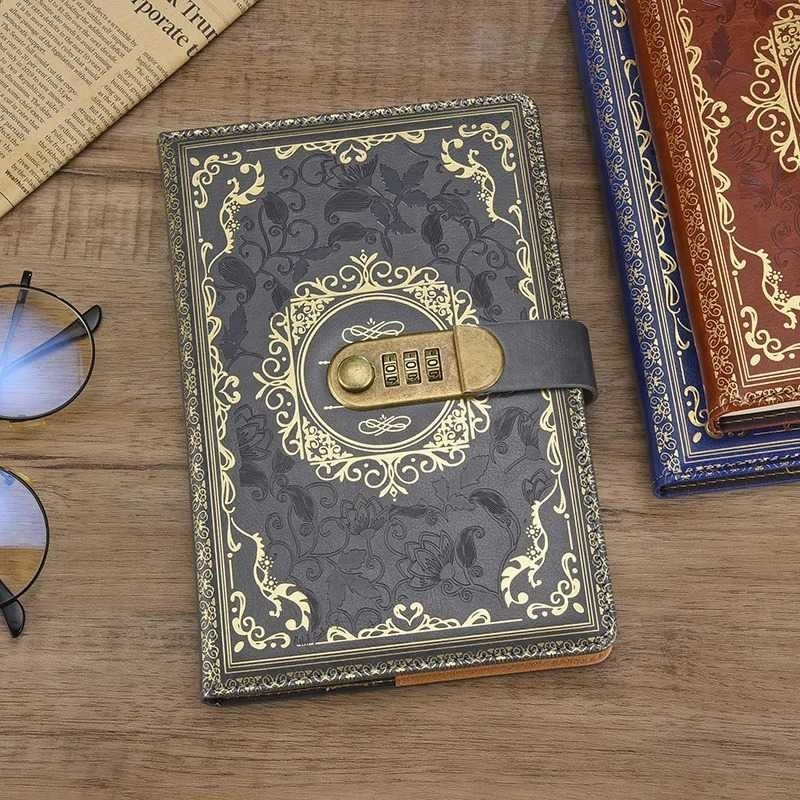 Jual IRIS JESJELIU Buku Jurnal Leather Notebook Diary 200 Halaman with ...
