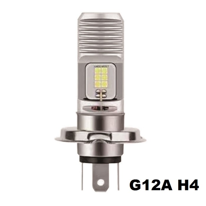 Jual Lampu LED Utama Motor H6 H4 12 Titik Mata VINYX G12A Matik Bebek ...