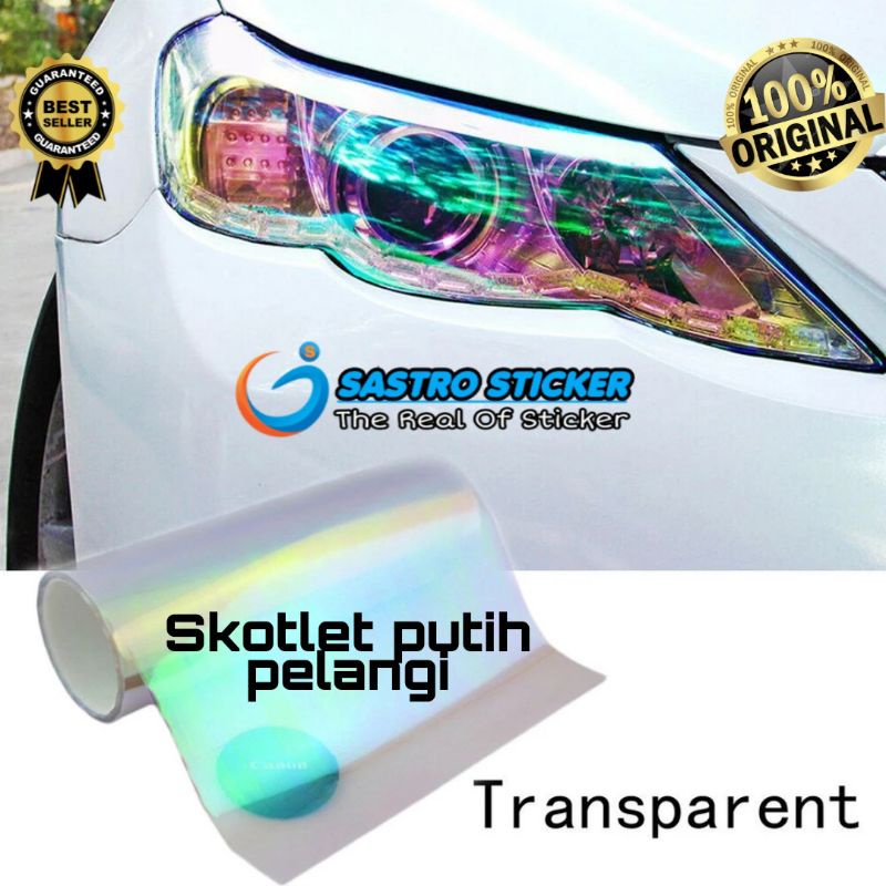 Jual Stiker skotlet lampu/headlamp motor mobil, utk mika lampu, sein ...