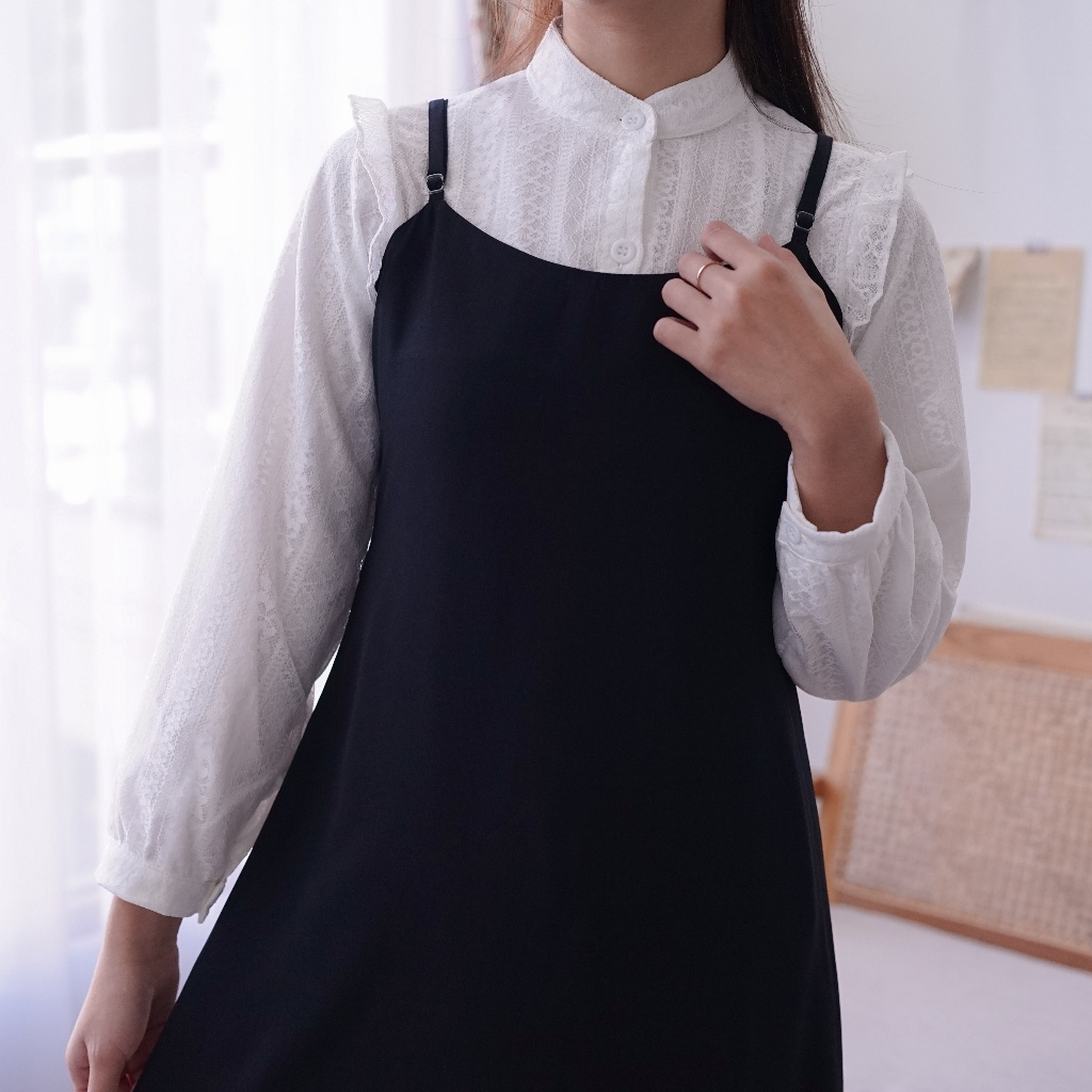 Jual JISOO KOREAN OVERALL - HARASKIRT | Shopee Indonesia