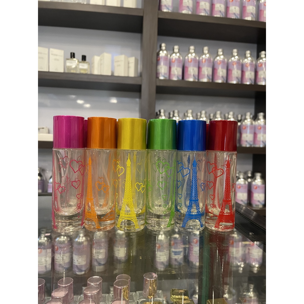Jual Botol Motif Paris Love Casa 30ml Warna Drat Spray harga satuan/pcs ...