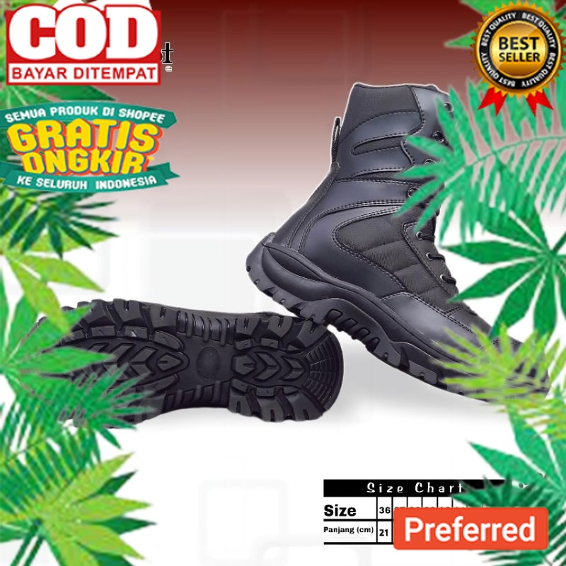 Jual SEPATU PDL MILITER BOOTS KUAT /ATRIBOOT - Sepatu Safety Pria PDL ...