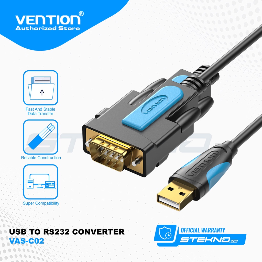 Jual Vention USB to RS232 DB9 Parallel Com Serial Adapter Black ...