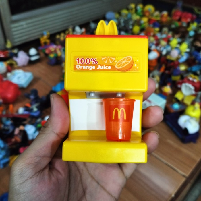 Jual Mainan Happy Meal Playset Orange Juice Dispenser - Mc Donald's ...