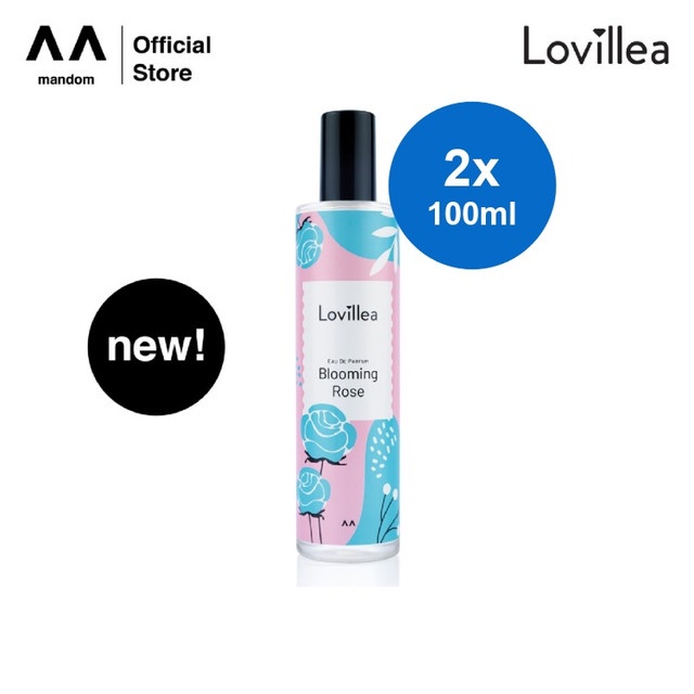 Jual LOVILLEA Eau De Parfum Blooming Rose 100ml x 2 | Shopee Indonesia