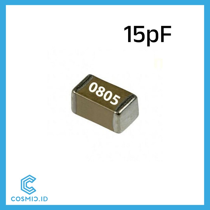 Jual Capacitor 15pF 15 pF 0805 Kapasitor picoFarad SMD | Shopee Indonesia