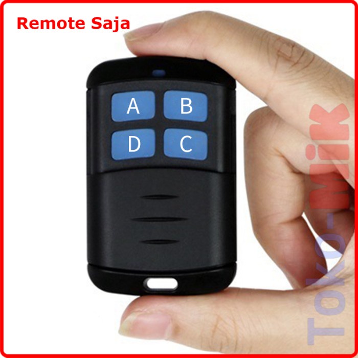 Jual Smart Remote Switch Saklar DC 12V Wireless 433 MHz Access Control ...