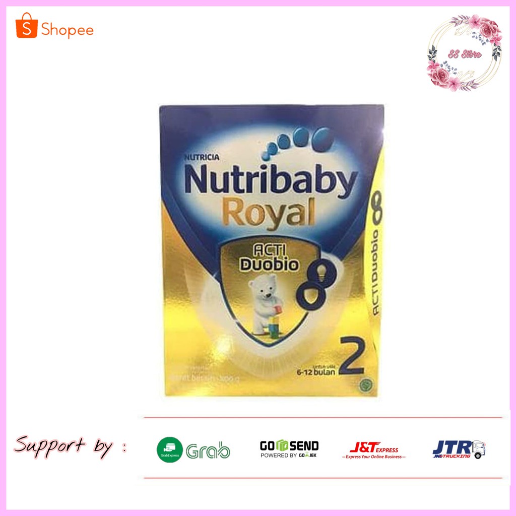 Jual EU85R Nutribaby royal acti duo bio tahap 2 (6 -12bulan) 400 gr ...
